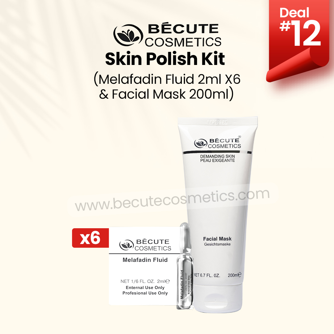 Deal 12 – Skin Polish Kit (Melafadin Fluid & Facial Mask) – Becute ...